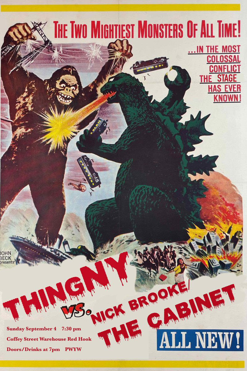 thingNY vs. Nick Brooke // Coffey Street Warehouse, Brooklyn | Erin Rogers